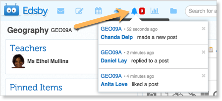 Notifications | Edsby