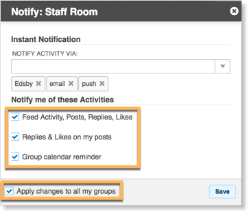 Notifications | Edsby