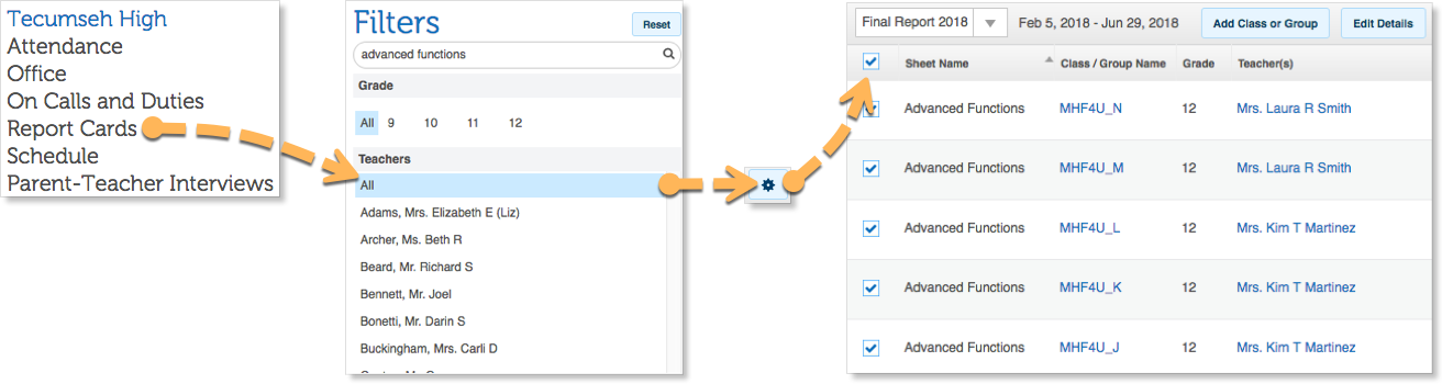 Report Cards - Creating school-level reporting periods | Edsby