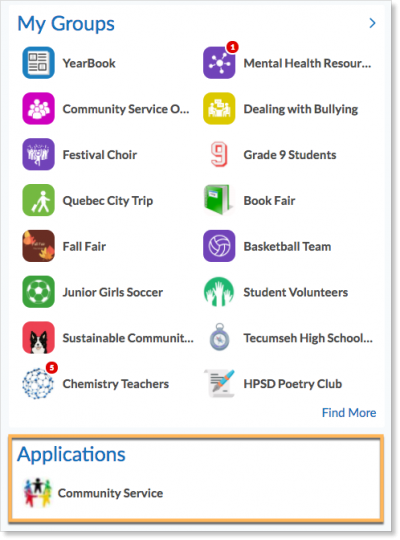 Community Service Tracker Application | Edsby