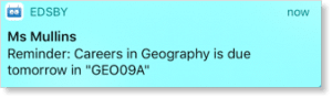 Notifications for Students & Teachers | Edsby Help Center