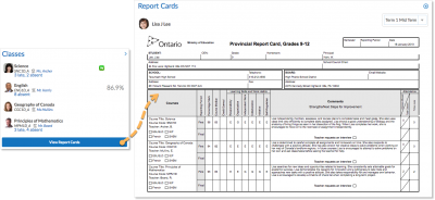Viewing Report Cards | Edsby