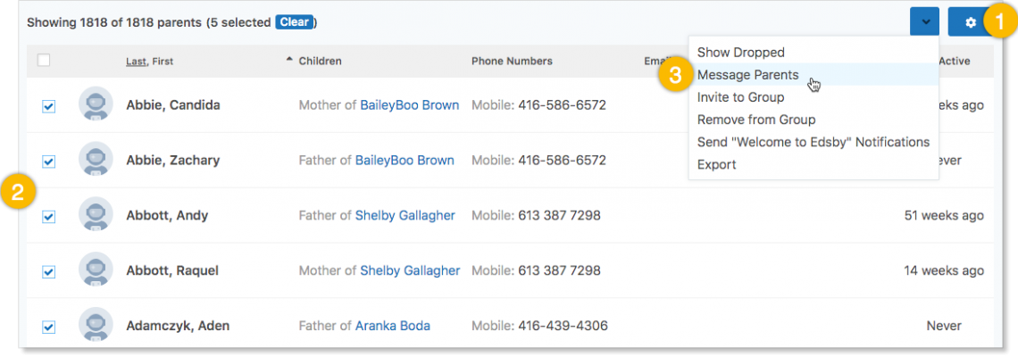 Supporting Parents | Edsby