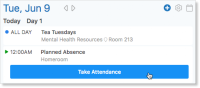Planned Absences | Edsby