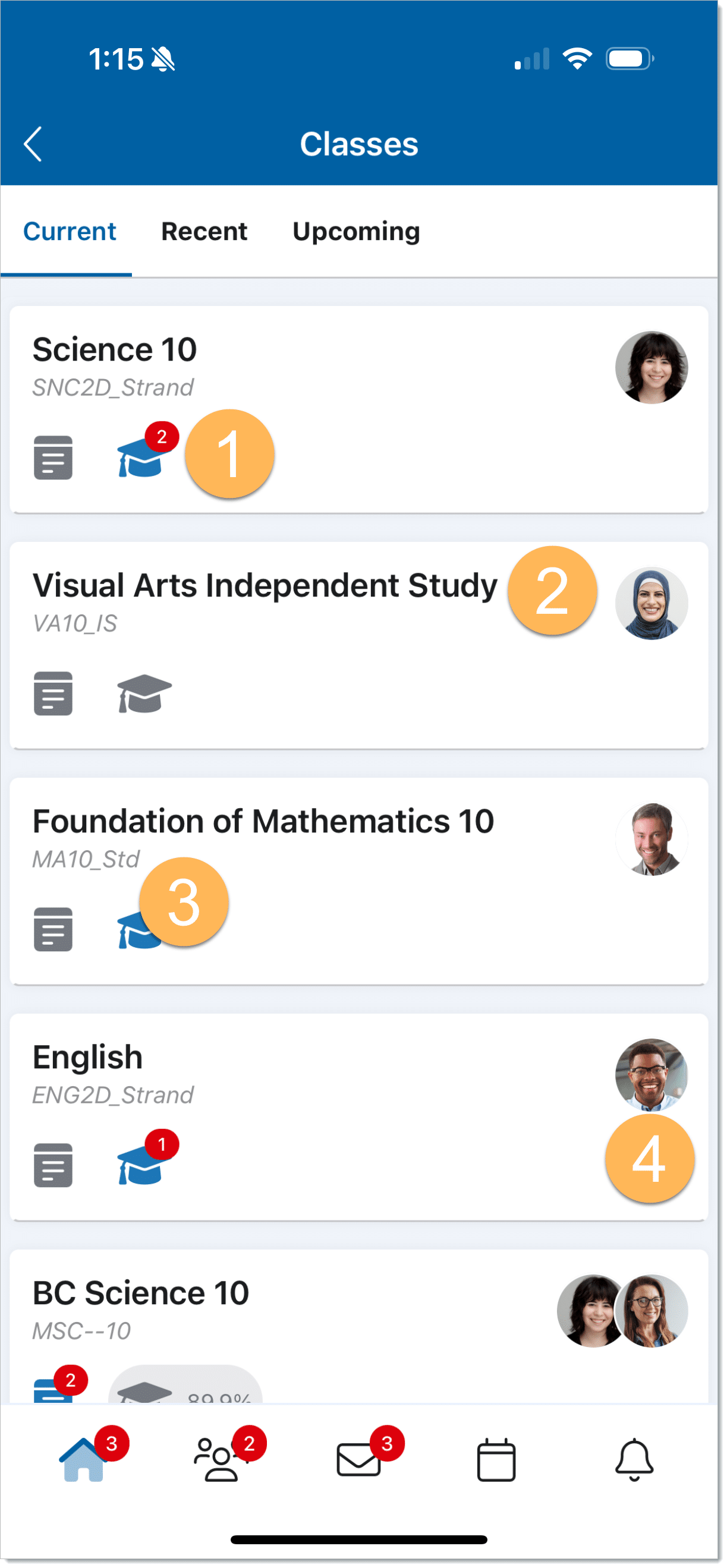 About Classes – Mobile | Edsby