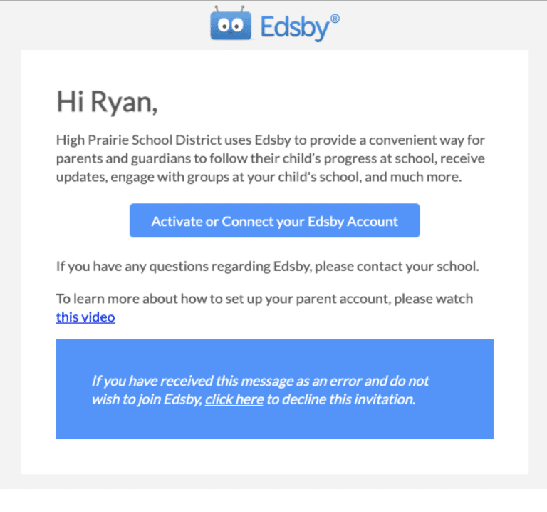 Parent Quickstart | Edsby