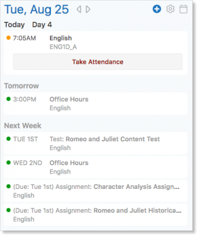 Classes Overview | Edsby
