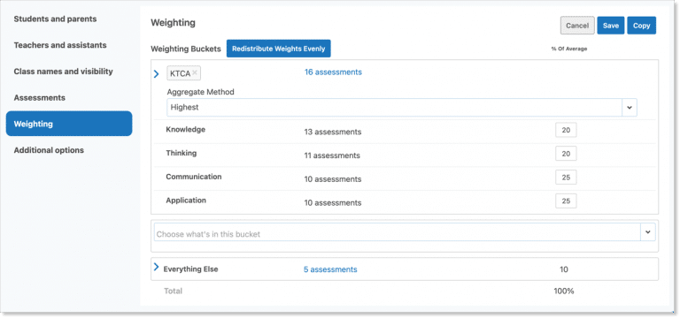 Class and Gradebook Setup | Edsby