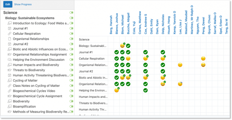 Class and Gradebook Setup | Edsby