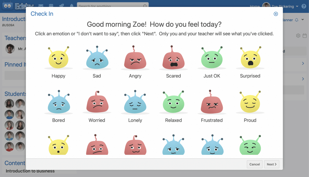 Edsby introduces social emotional check-ins for K-12 school districts ...