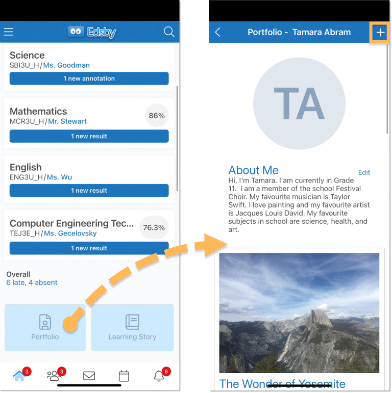 Student Mobile Quickstart | Edsby