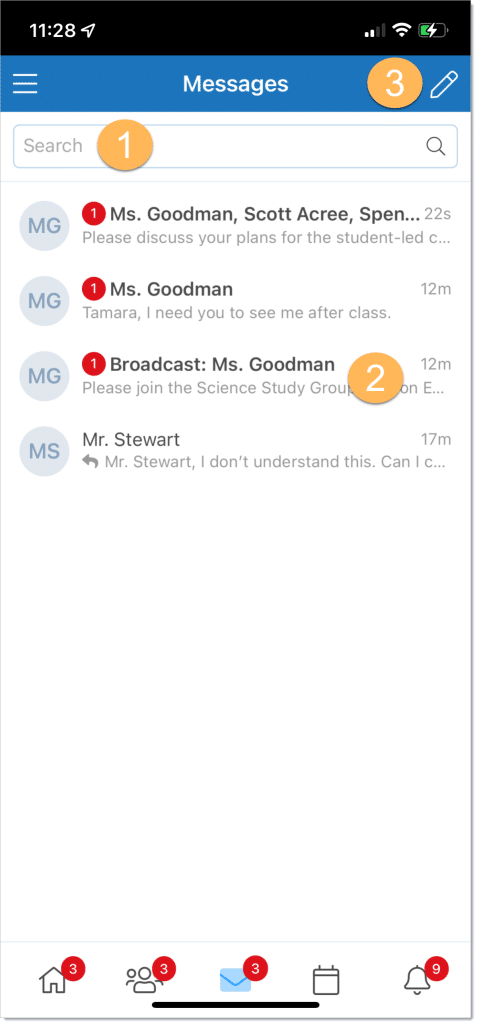 Student Mobile Quickstart | Edsby