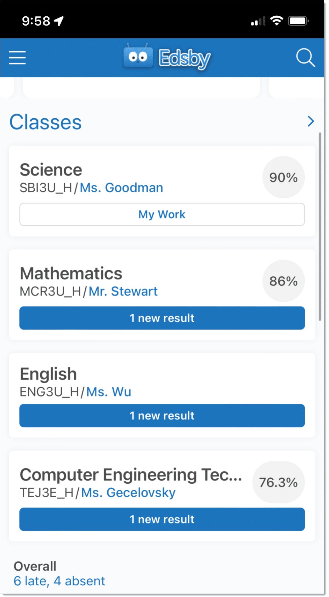 Student Mobile Quickstart | Edsby
