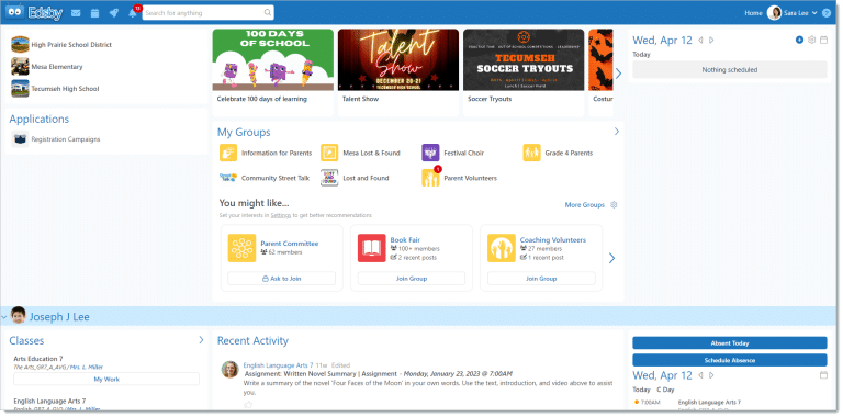Parent Quickstart | Edsby