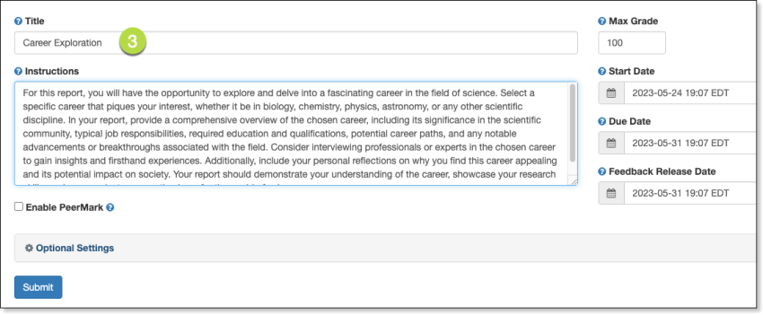 Turnitin LTI Tool Configuration | Edsby