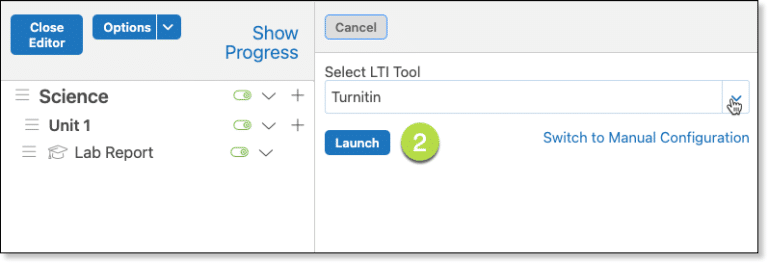 Turnitin LTI Tool Configuration | Edsby