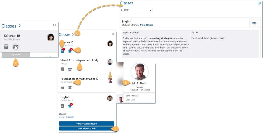 About Classes – Browser | Edsby