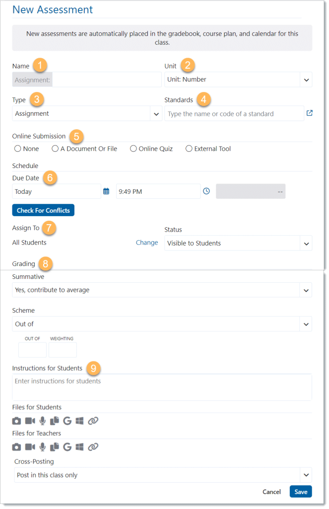 Outcome‑Based Assessment Gradebook Guide | Edsby