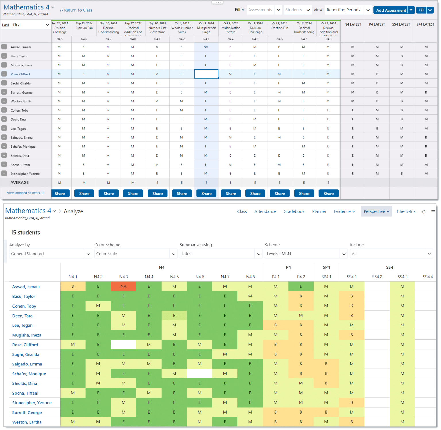 Outcome‑Based Assessment Gradebook Guide | Edsby